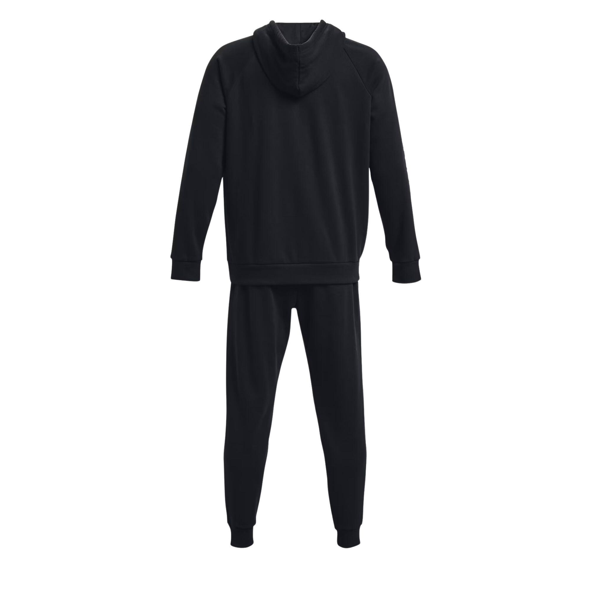 Trainingsanzug Under Armour Rival FL, Schwarz, Herren | Decathlon