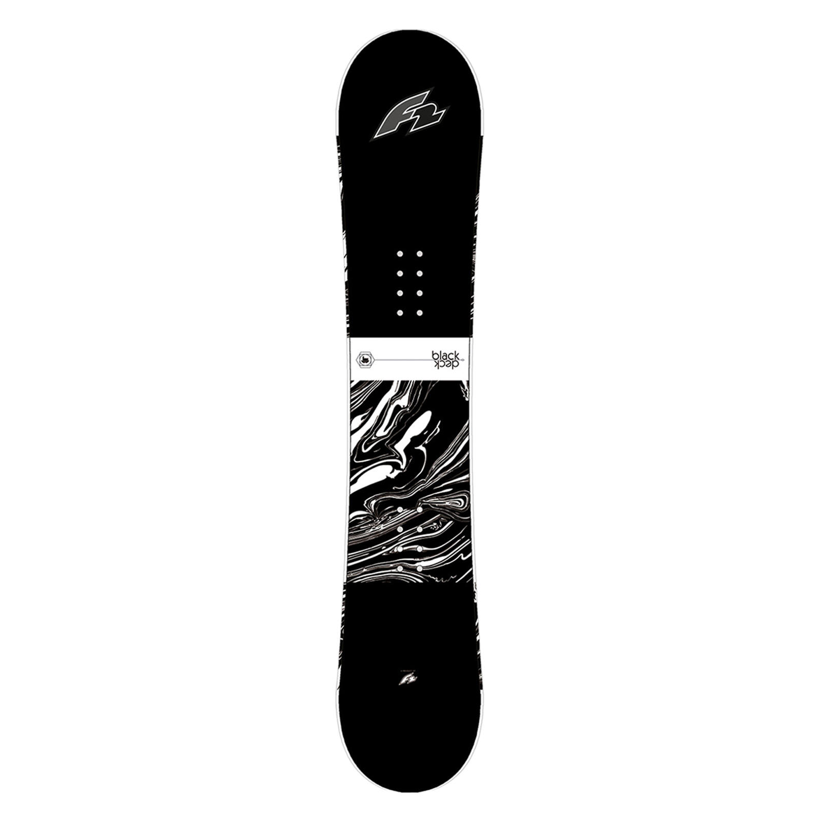 F2 Set Snowboard Blackdeck extra wide Schwarz 163xw cm + Sonic Pro Bindung L | Decathlon