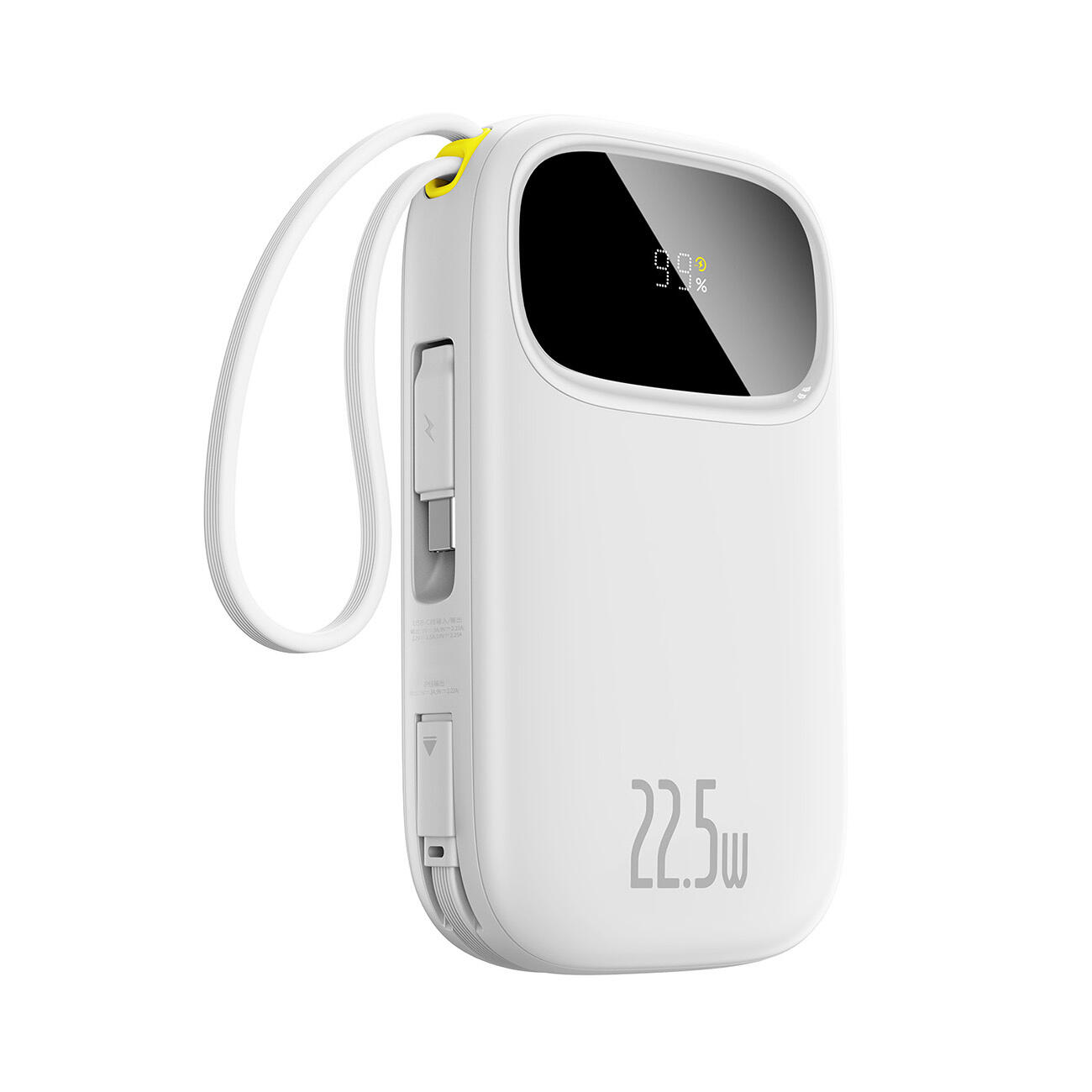 Basues Powerbank 20000mAh 22.5W USB-C USB-A Lightning Snelladen NTX ...
