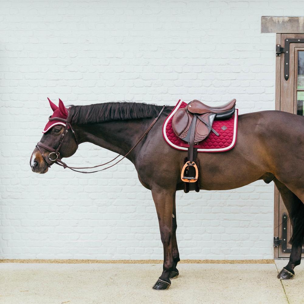 Tapis avec cordon tressé jumping bordeaux KENTUCKY HORSEWEAR | Decathlon