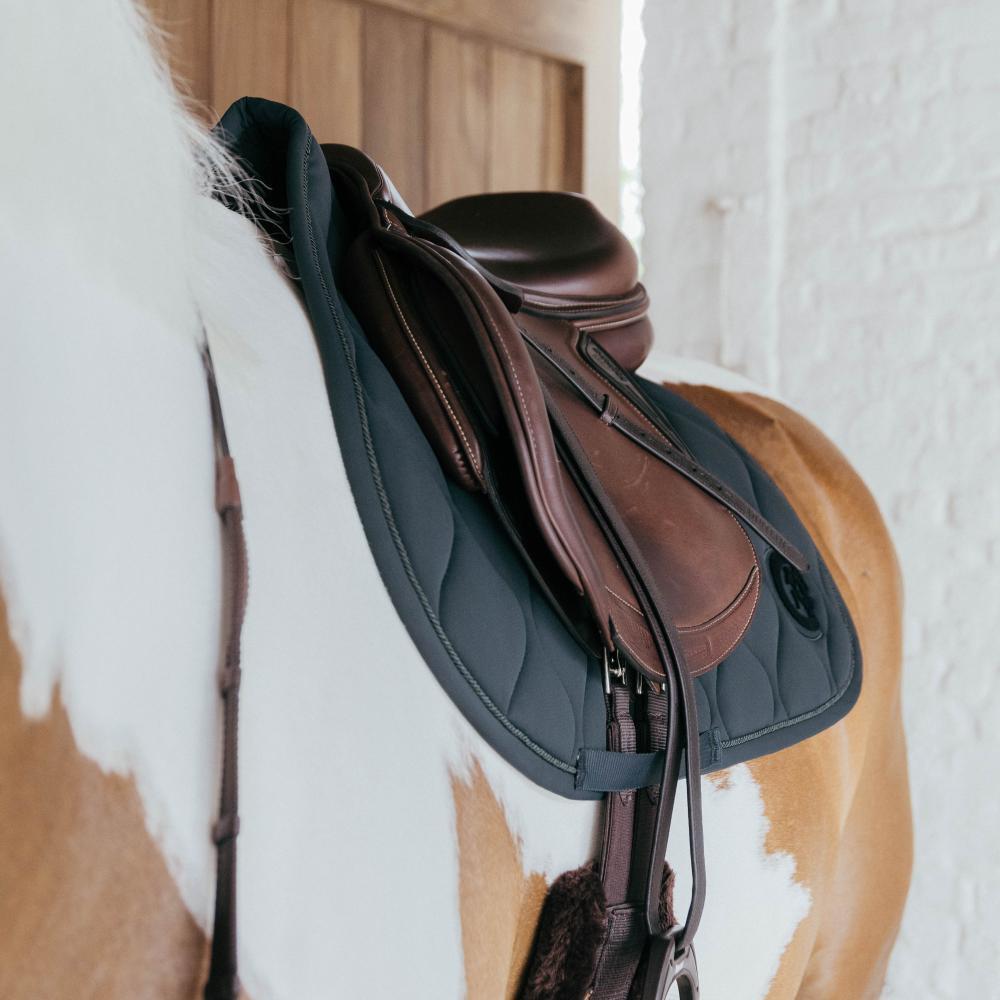 Saddle Pad wave 3D show jumping Pine green KENTUCKY HORSEWEAR | Decathlon