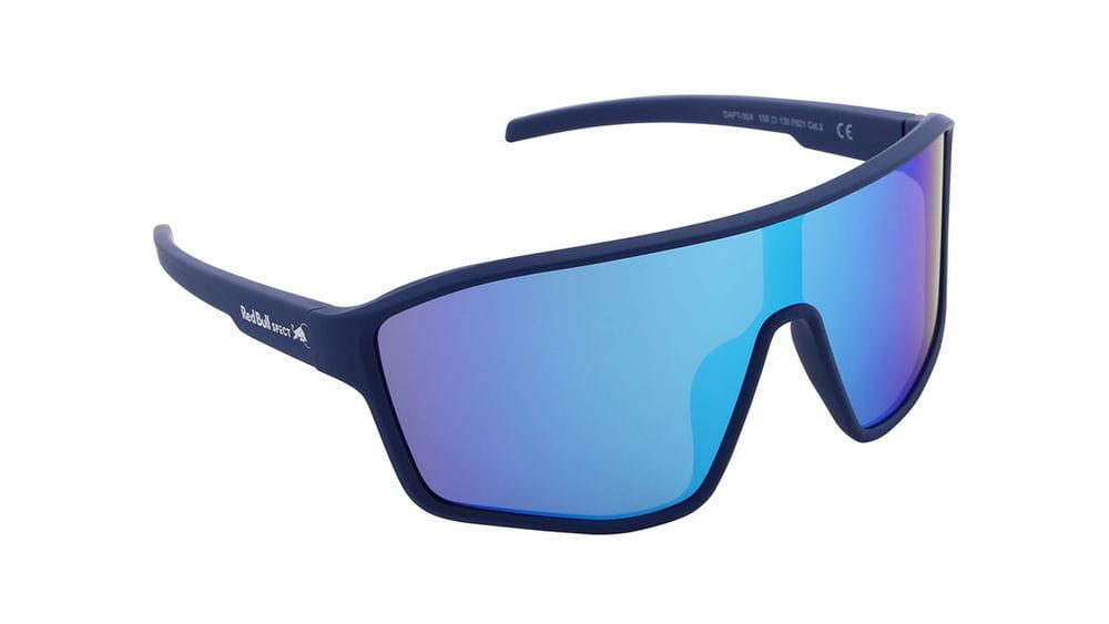 DAFT Zonnebril - Rubberblauw/Ice Blue Revo | Decathlon