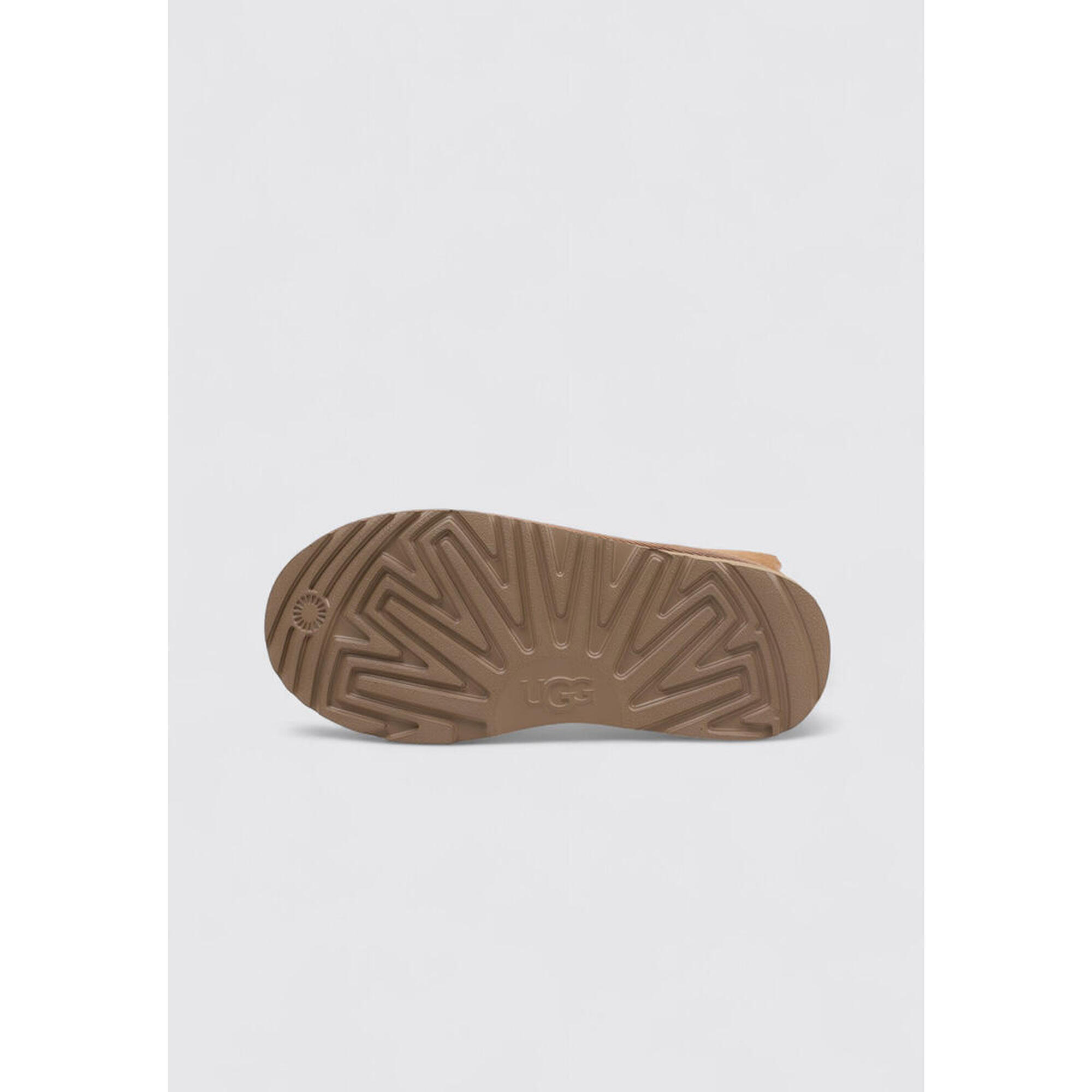 UGG Mini Bailey Bow II — Bottines enfant en cuir, couleur Cuir UGG ...