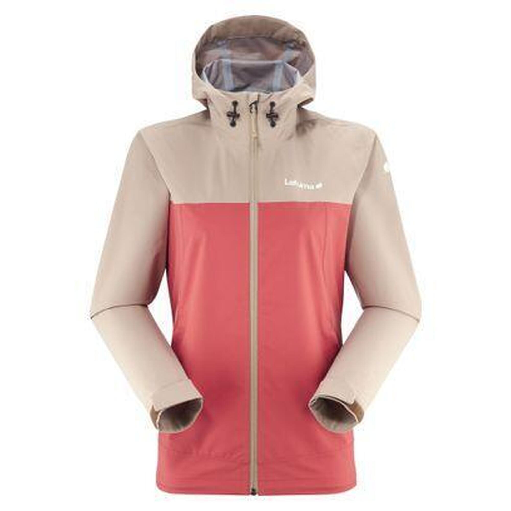 Veste Imperméable Lafuma Shift Clim Femme Beige/Corail LAFUMA | Decathlon
