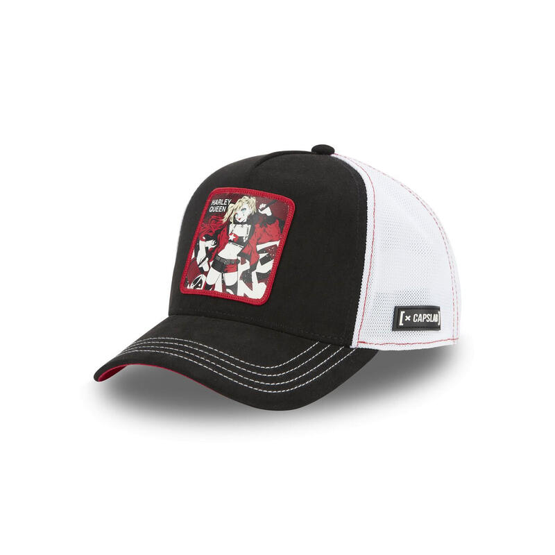 Casquette trucker premium en suédine avec filet DC Comics Queen CAPSLAB ...