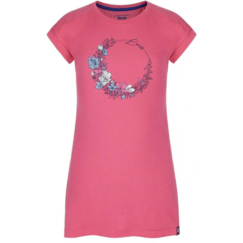 Robe fille Glemo 164 – 100% coton, motif floral ZOOPLEMENTS | Decathlon