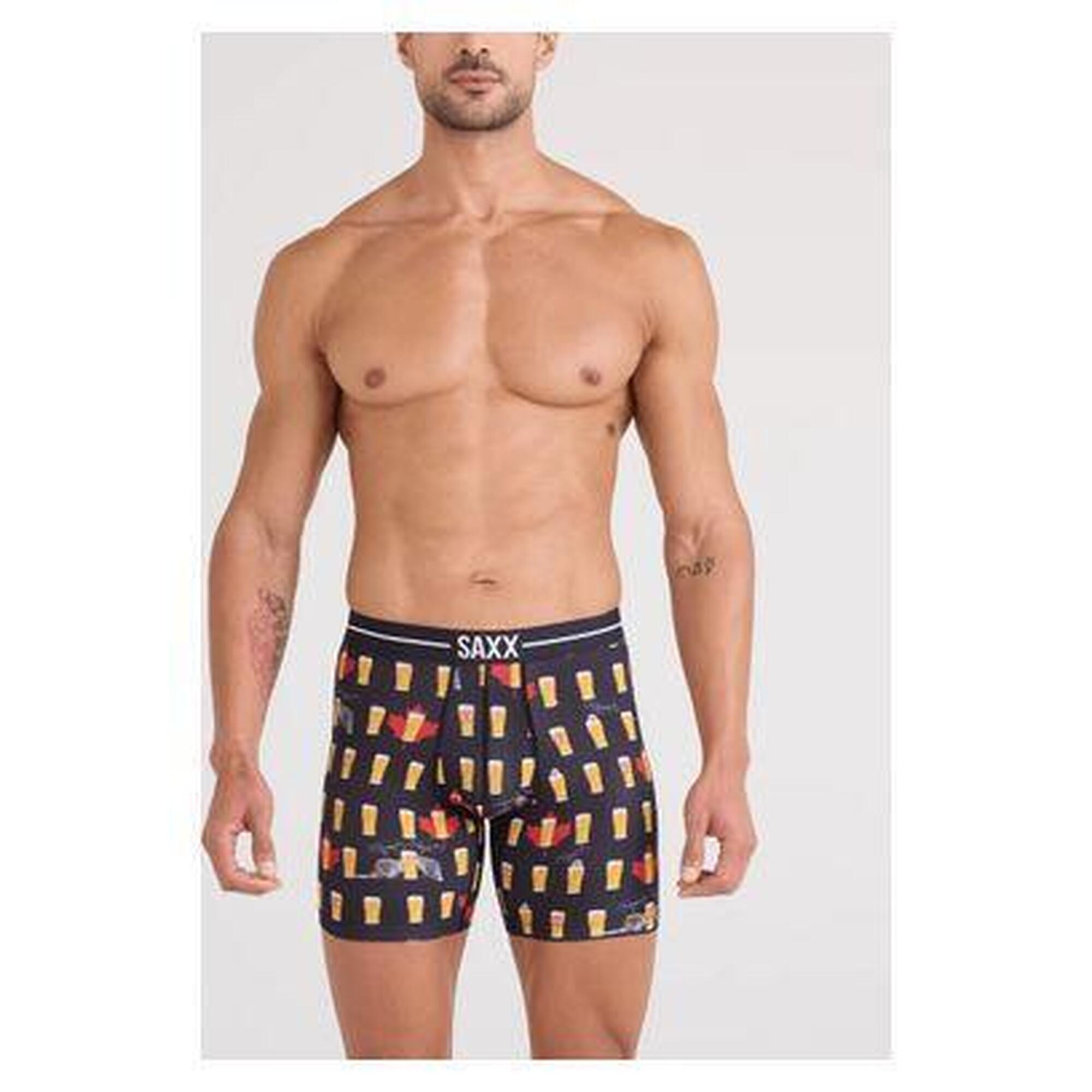 Boxer Saxx Volt Mesh respirant Cheers Canada/Noir SAXX | Decathlon