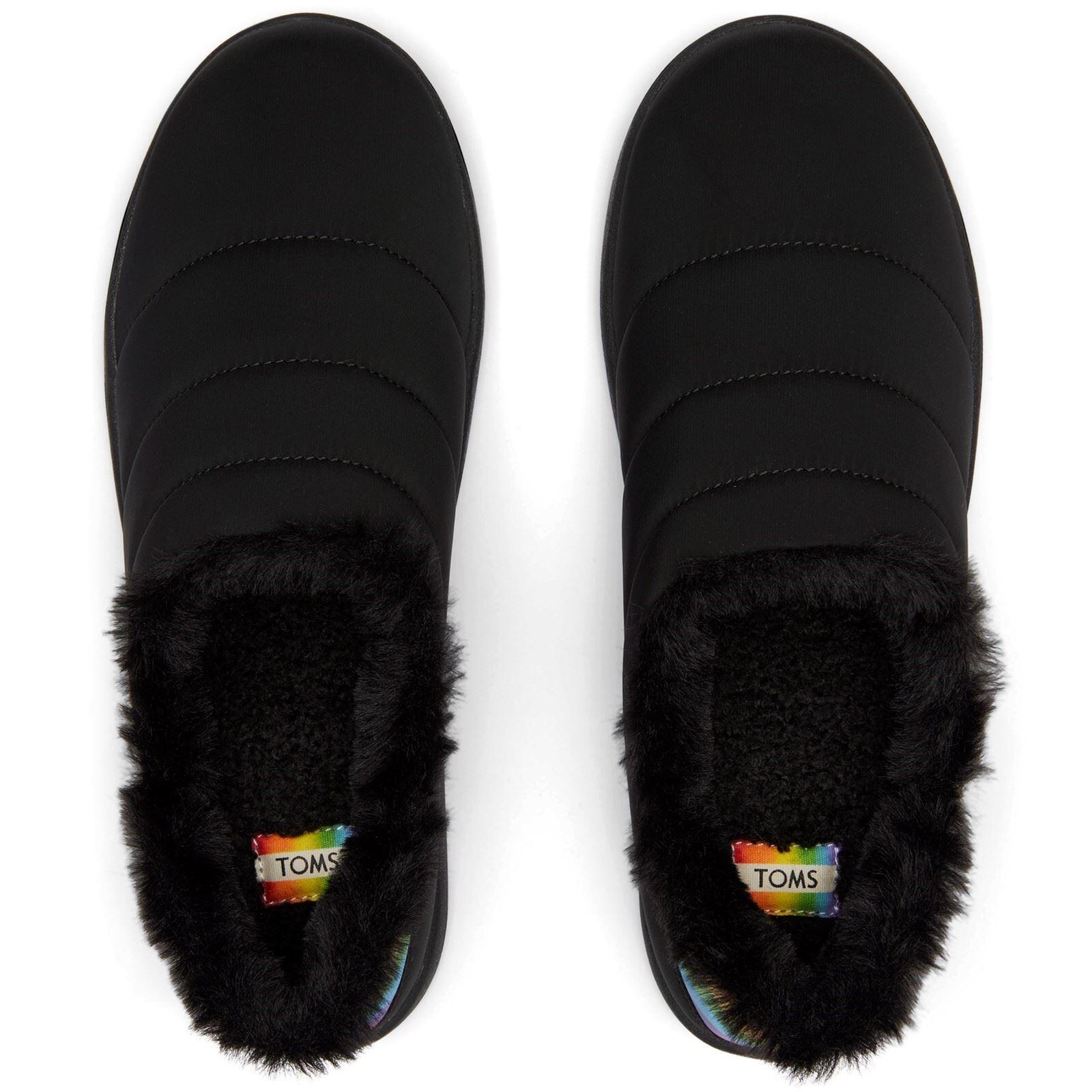 Toms Ezra Classic Women's Slippers, Black | Decathlon