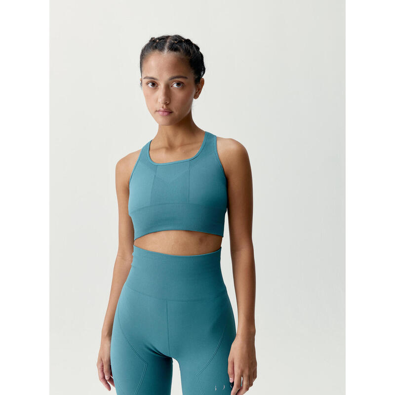 Ambra BORN LIVING YOGA Haut de sport sans coutures maintien moyen-élevé ...