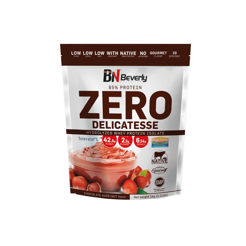 100% Hydrolyzed Zero Delicatesse - 1 kg Chocolat-Framboise de Beverly ...