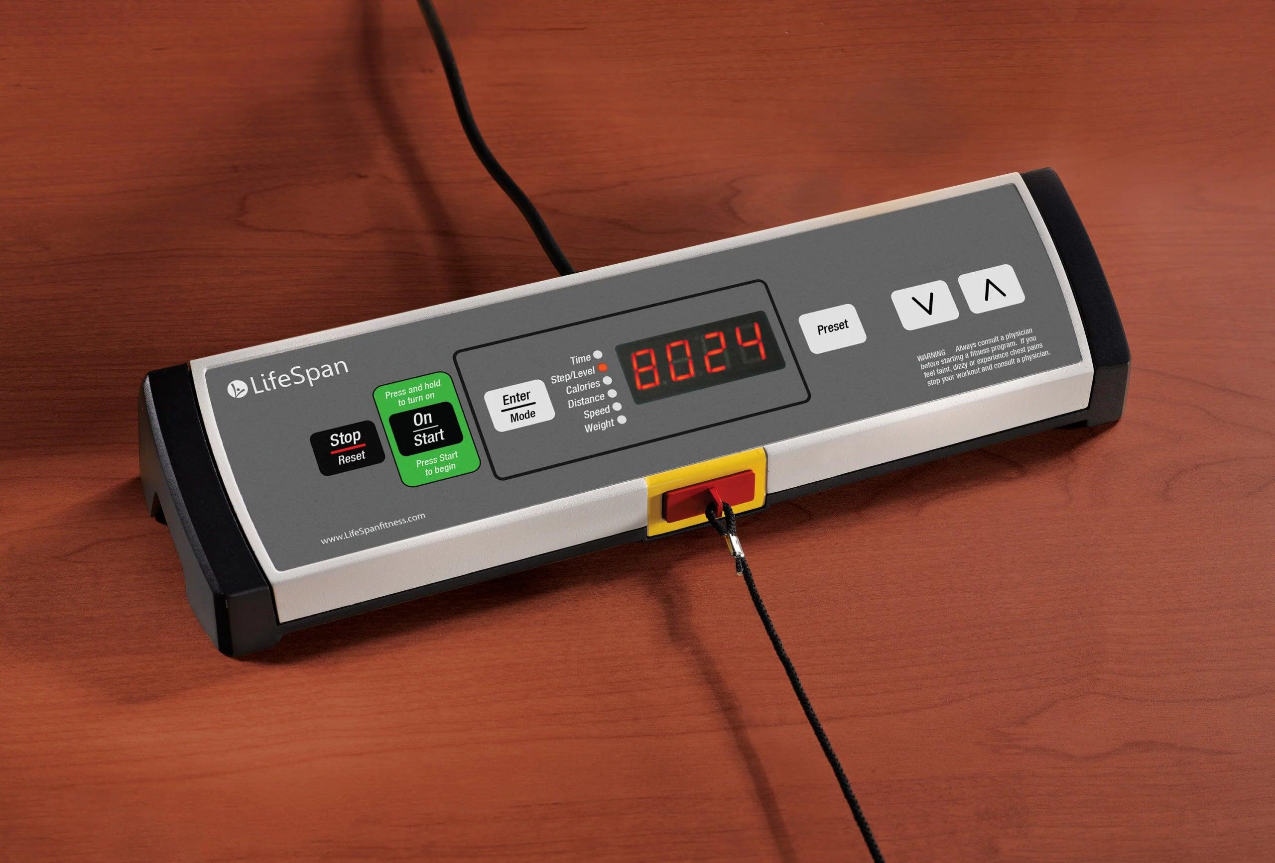 LifeSpan TR1200 Pro GlowUp Under Desk Treadmill with DT3-BT Console ...