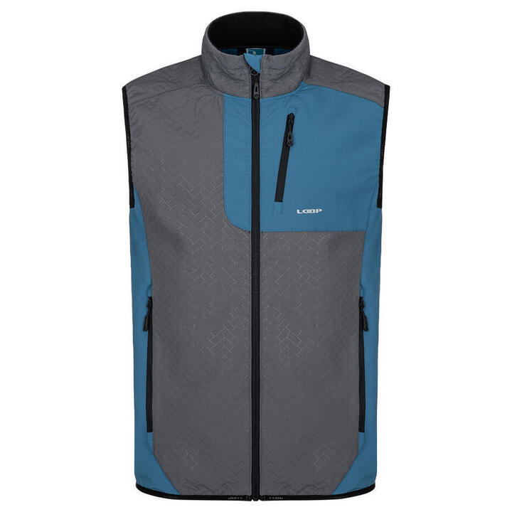 Laib Urkel pánská vesta tmavě modrá 2XL – větruodolná YB SPORTS - Decathlon