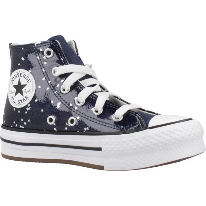 Baskets Converse Modèle Chuck Taylor All Star Eva Couleur Bleu CONVERSE ...