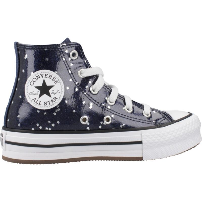 Baskets Converse Modèle Chuck Taylor All Star Eva Couleur Bleu CONVERSE ...
