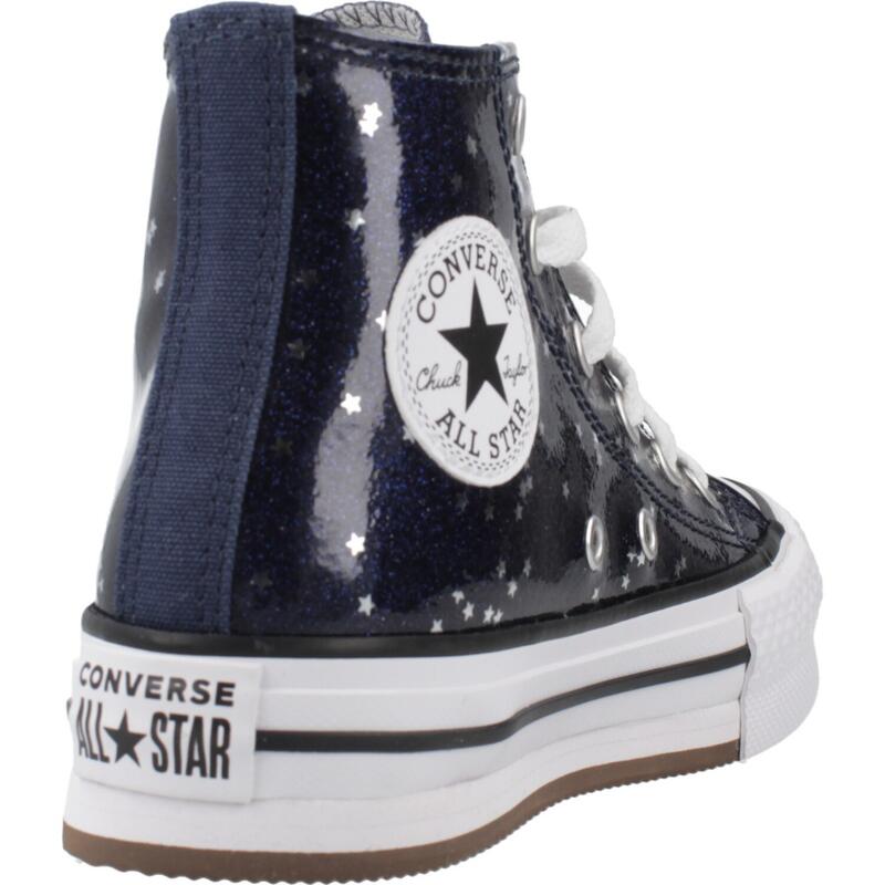 Baskets Converse Modèle Chuck Taylor All Star Eva Couleur Bleu CONVERSE ...