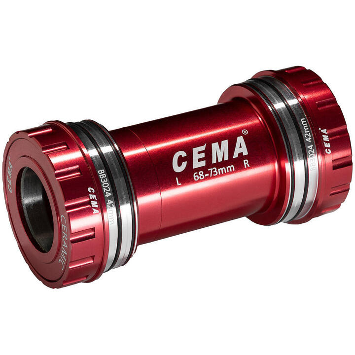 CEMA BRACKETAS BB30 interlock shimano-rvs-rood SHIMANO | Decathlon