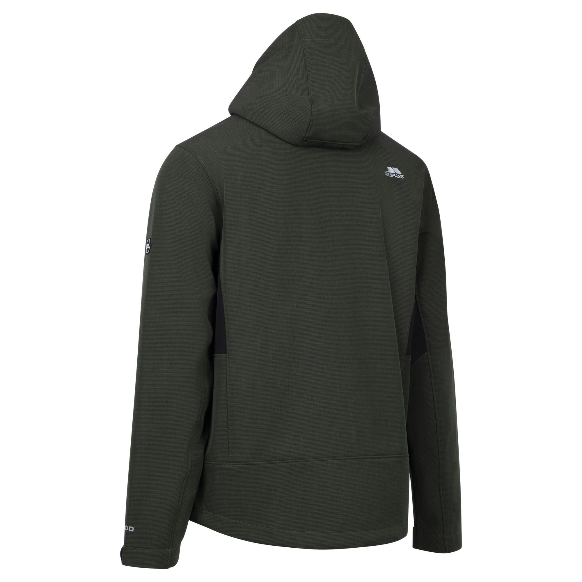 Mens Dante Soft Shell Jacket (Dark Vine) TRESPASS | Decathlon