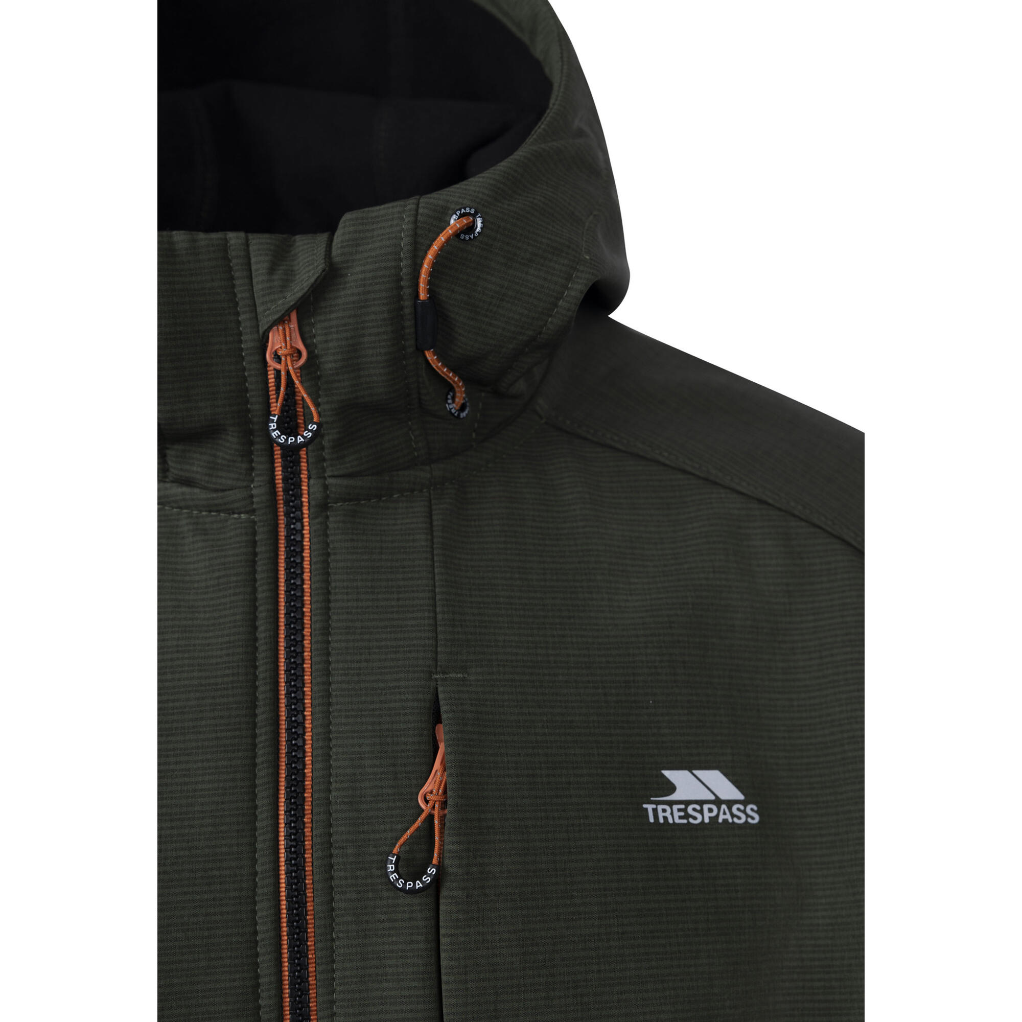 Mens Dante Soft Shell Jacket (Dark Vine) TRESPASS | Decathlon