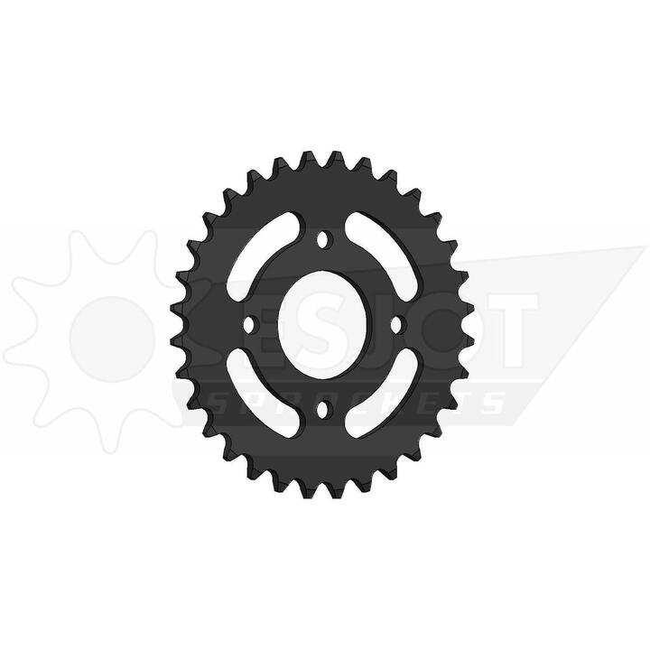 Esjot achtertandwiel 0268 chain wheel 415 54z steel black ESJOT | Decathlon