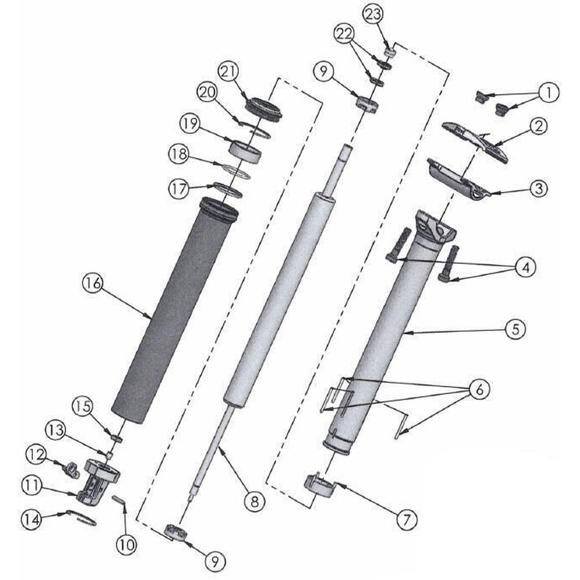 CONTEC Kit entretien Nara DropAir DLX A — 100 mm CON-TEC | Decathlon