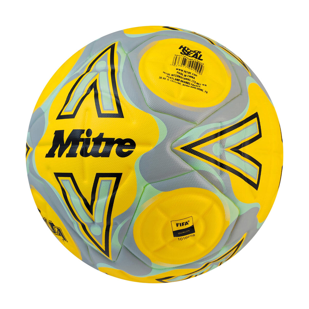 Delta One 24 Football (Fluorescent Yellow/Black/Grey) | Decathlon