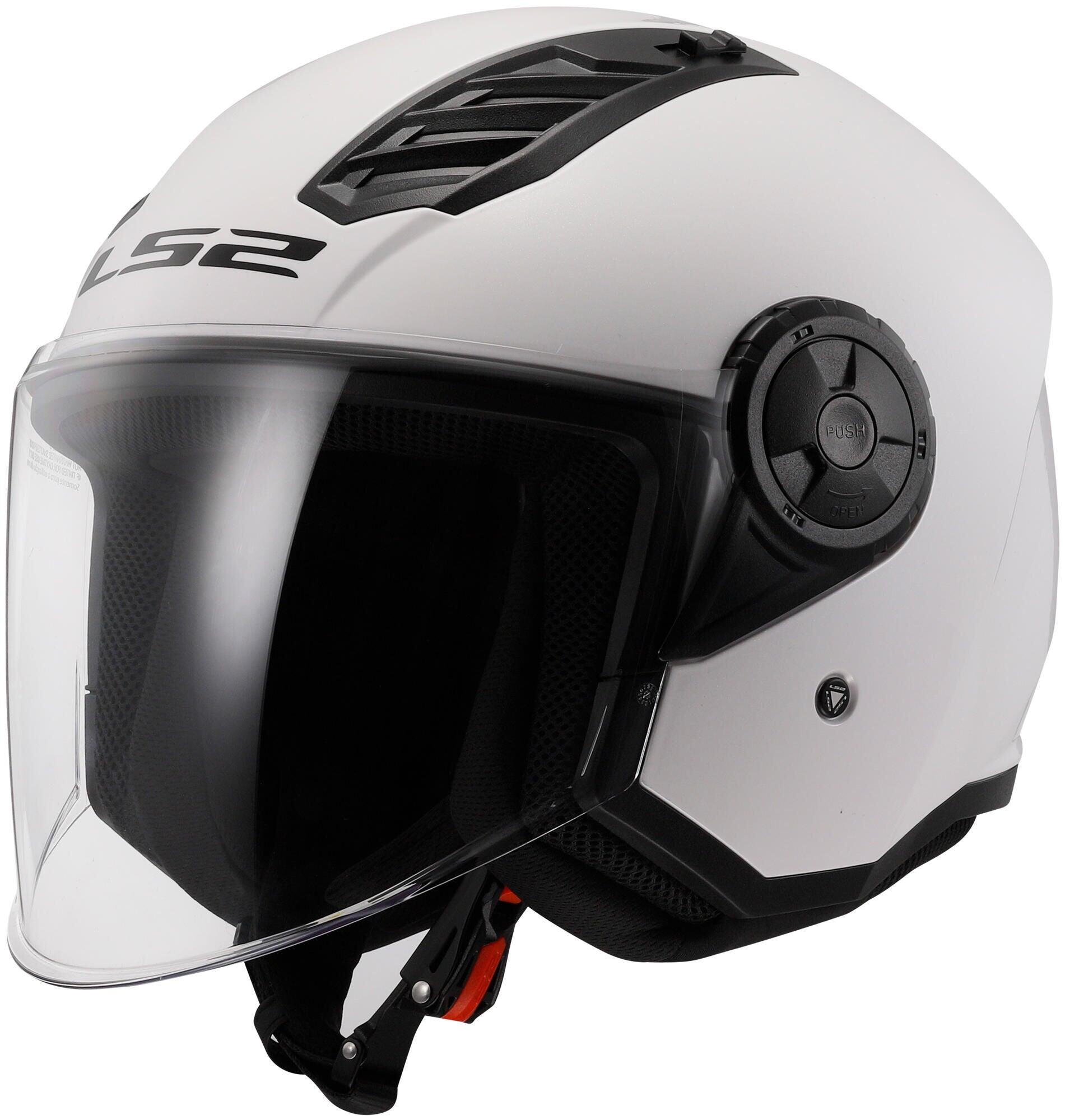 Ls2 of616 airflow ii solid jethelm helmet of616 airfl.ii solid m white ...