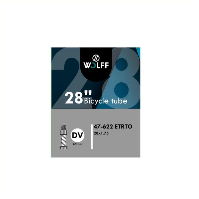 Dunlop Wolff Inner Tube 28x1.75 Etro 47 622 valve Blitz Holland Valiel ...