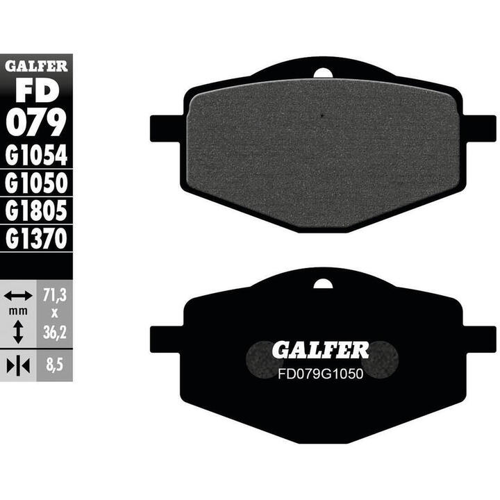 Galfer remblokken fd079 brake pad fd079 g1050 oragnic GALFER | Decathlon