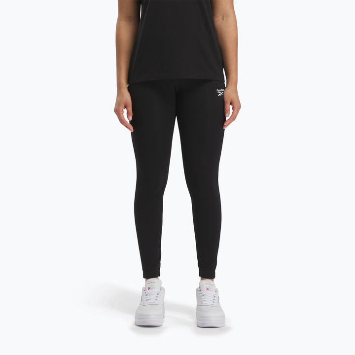 Legginsy damskie Reebok Identity Small Logo Cotton REEBOK | Decathlon