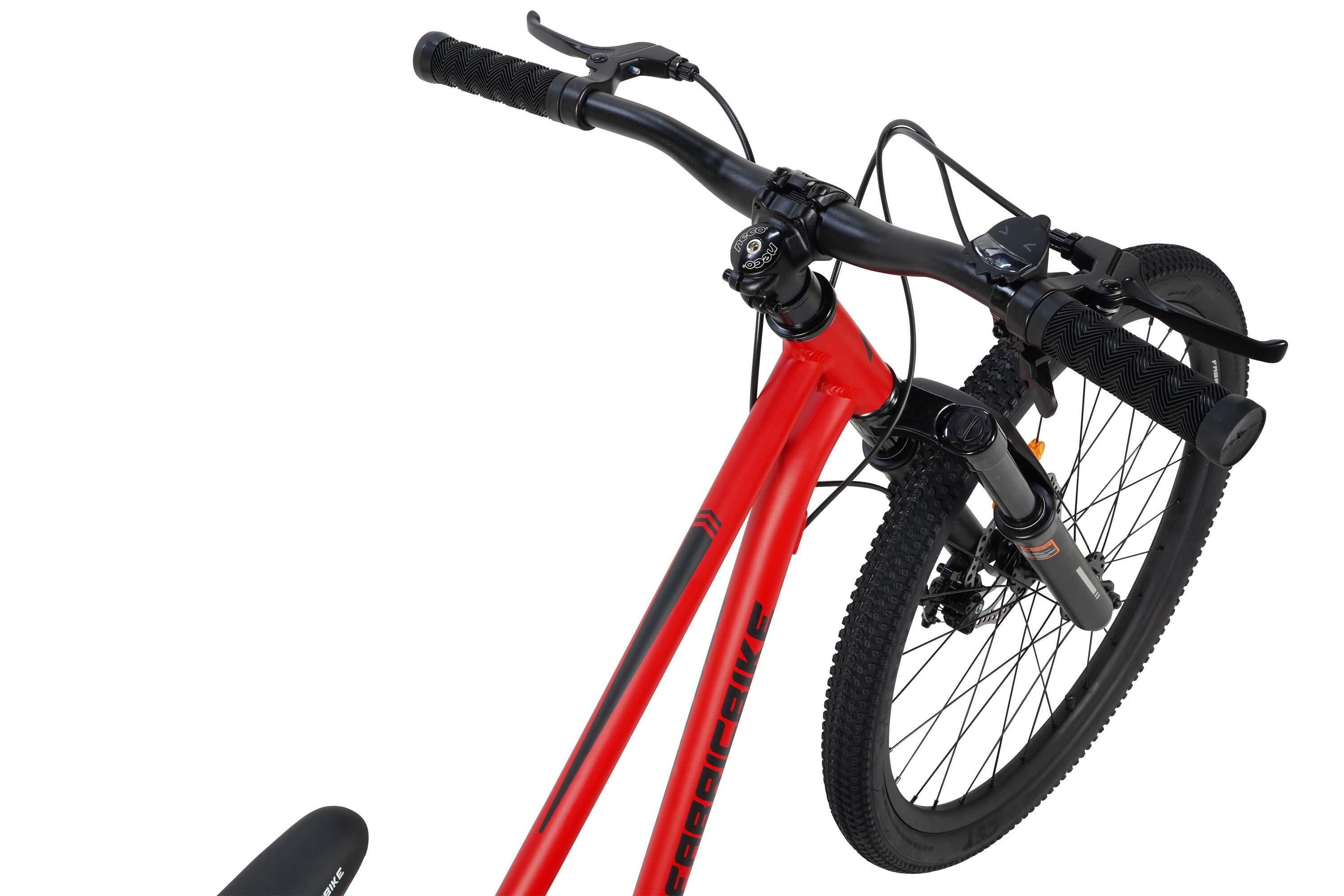 FABRICBIKE Terra - MTB 24'' Kind 8–12 Jahre, 7 Gänge. Matte Red | Decathlon