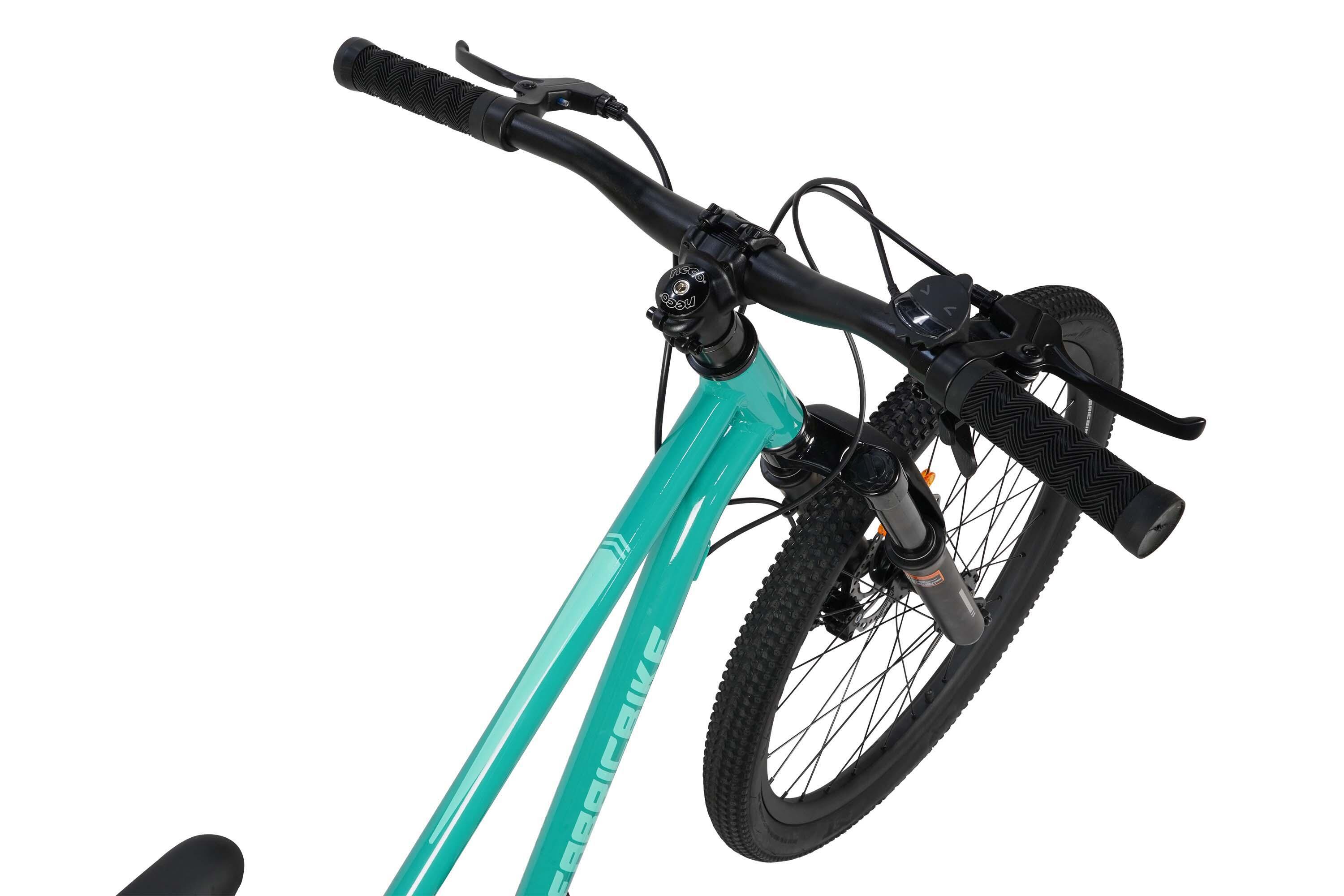 FABRICBIKE Terra - MTB 24" jongen 8-12 jaar, 7 versnellingen. Teal Green | Decathlon