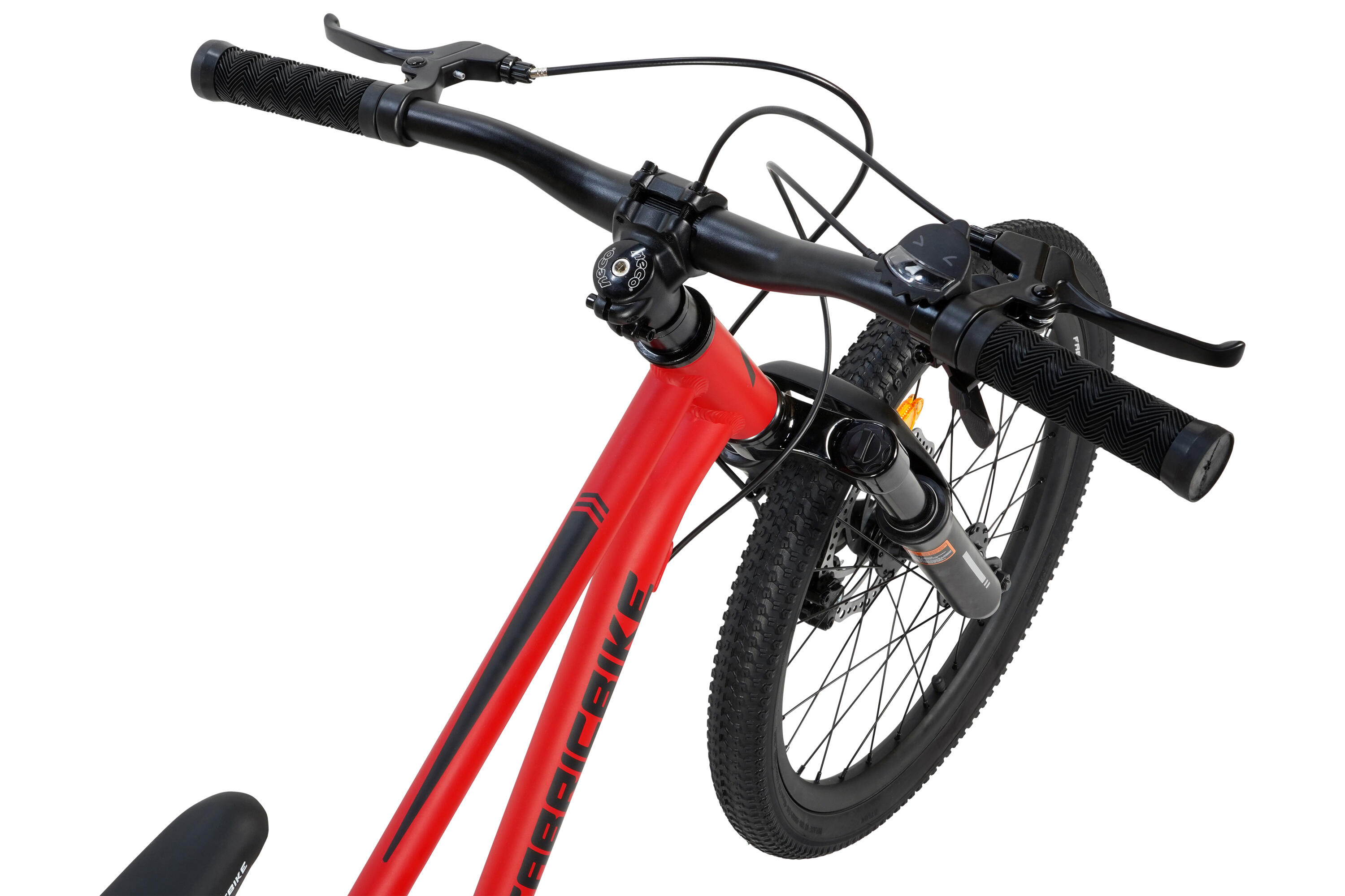FABRICBIKE Terra - VTT 20'' enfant 6-8 ans, 7V. Matte Red FABRICBIKE ...