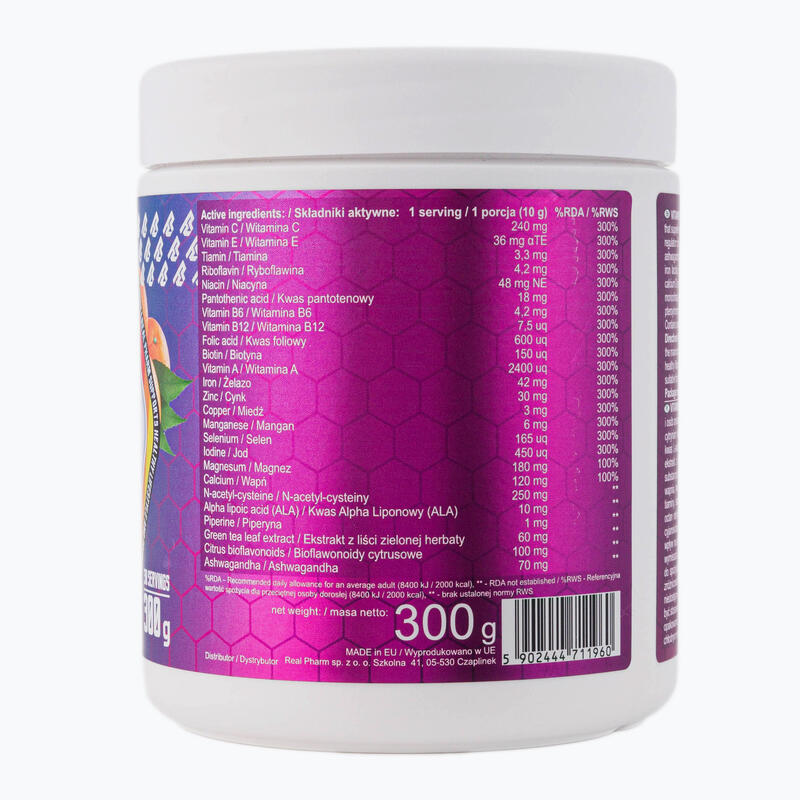 Witaminy Real Pharm Vitamin Shock REAL PHARM | Decathlon