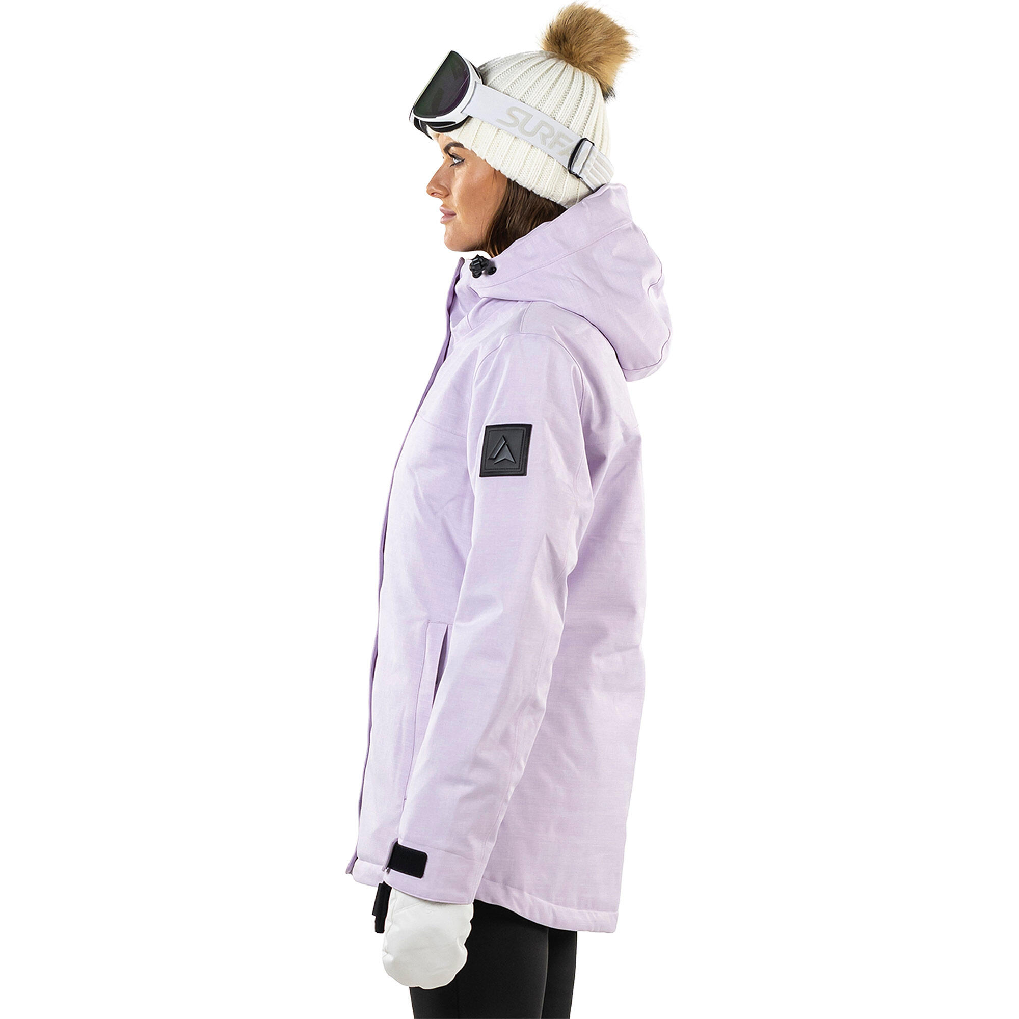 Carve 2.0 Womens Jacket Ice Lilac | Decathlon