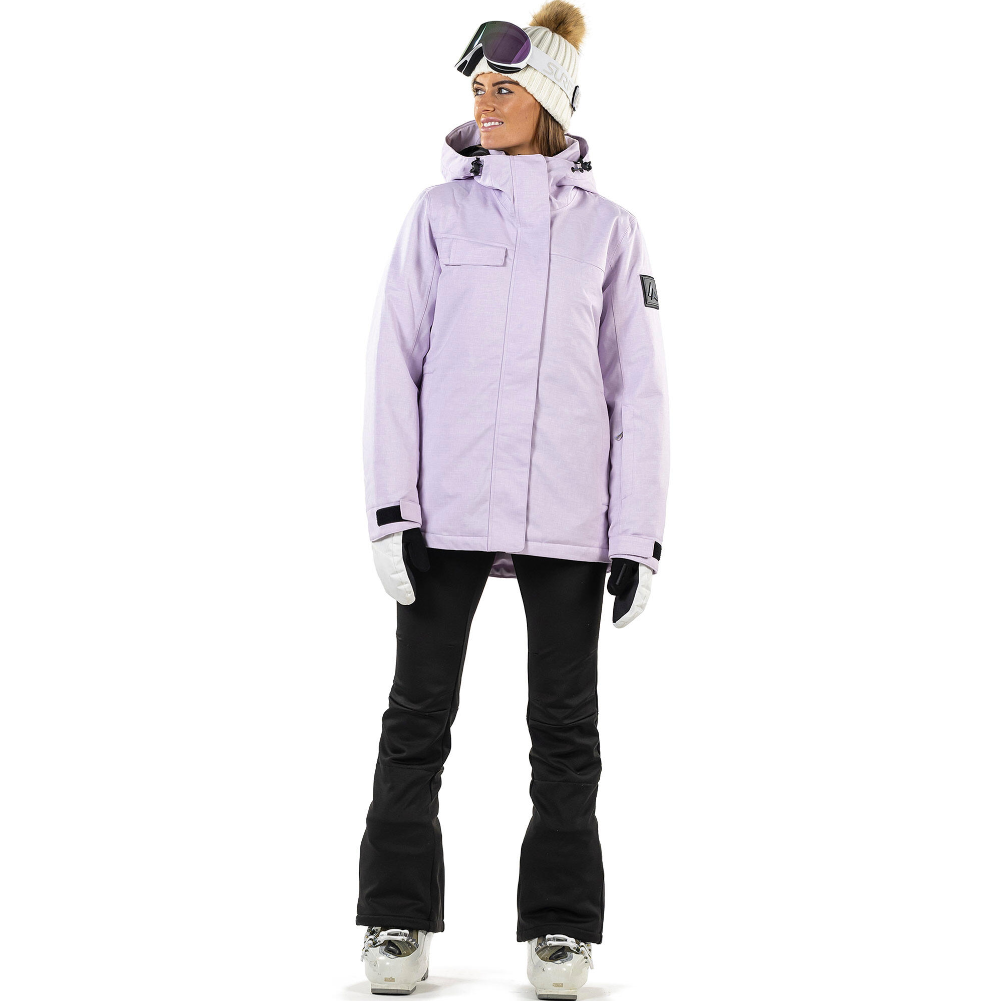 Carve 2.0 Womens Jacket Ice Lilac | Decathlon
