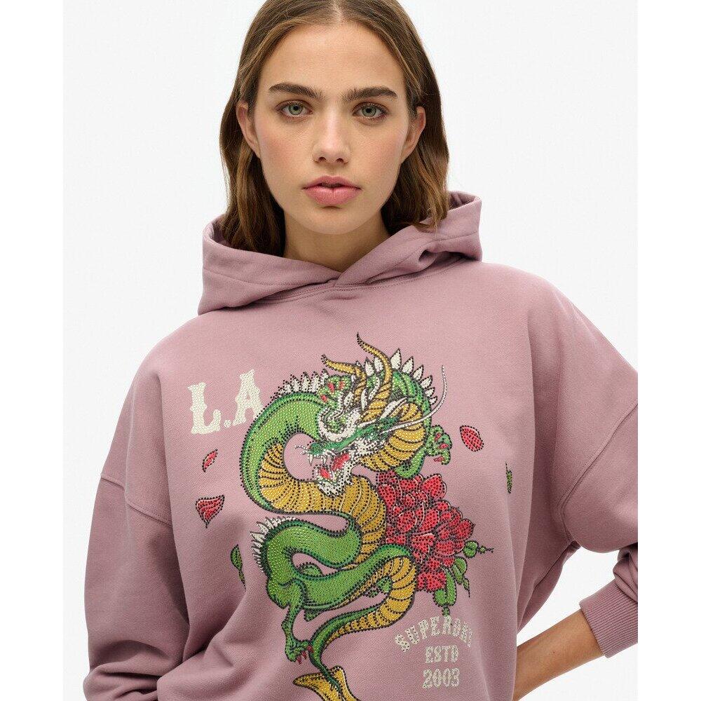 Dames Hoodie Superdry Neo Trad Tattoo SUPERDRY | Decathlon