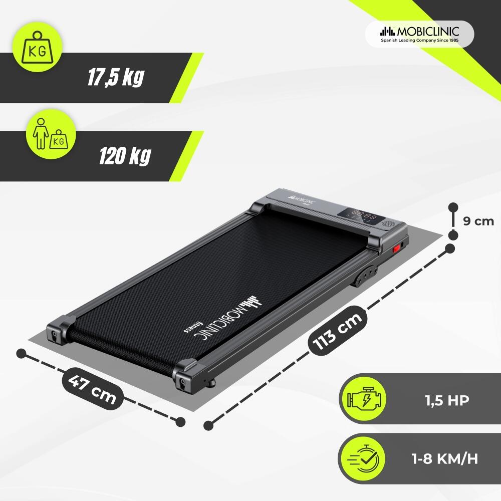 Laufband Neigung Walking Pad 3 Stufen Einfacher Aufbau Ohne Armlehnen 8 km/h | Decathlon