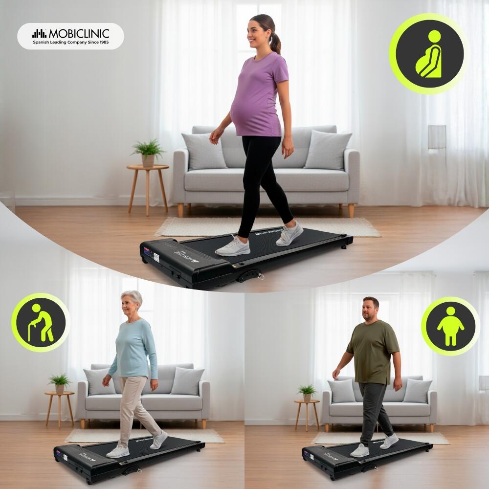 Laufband Neigung Walking Pad 3 Stufen Einfacher Aufbau Ohne Armlehnen 8 km/h | Decathlon