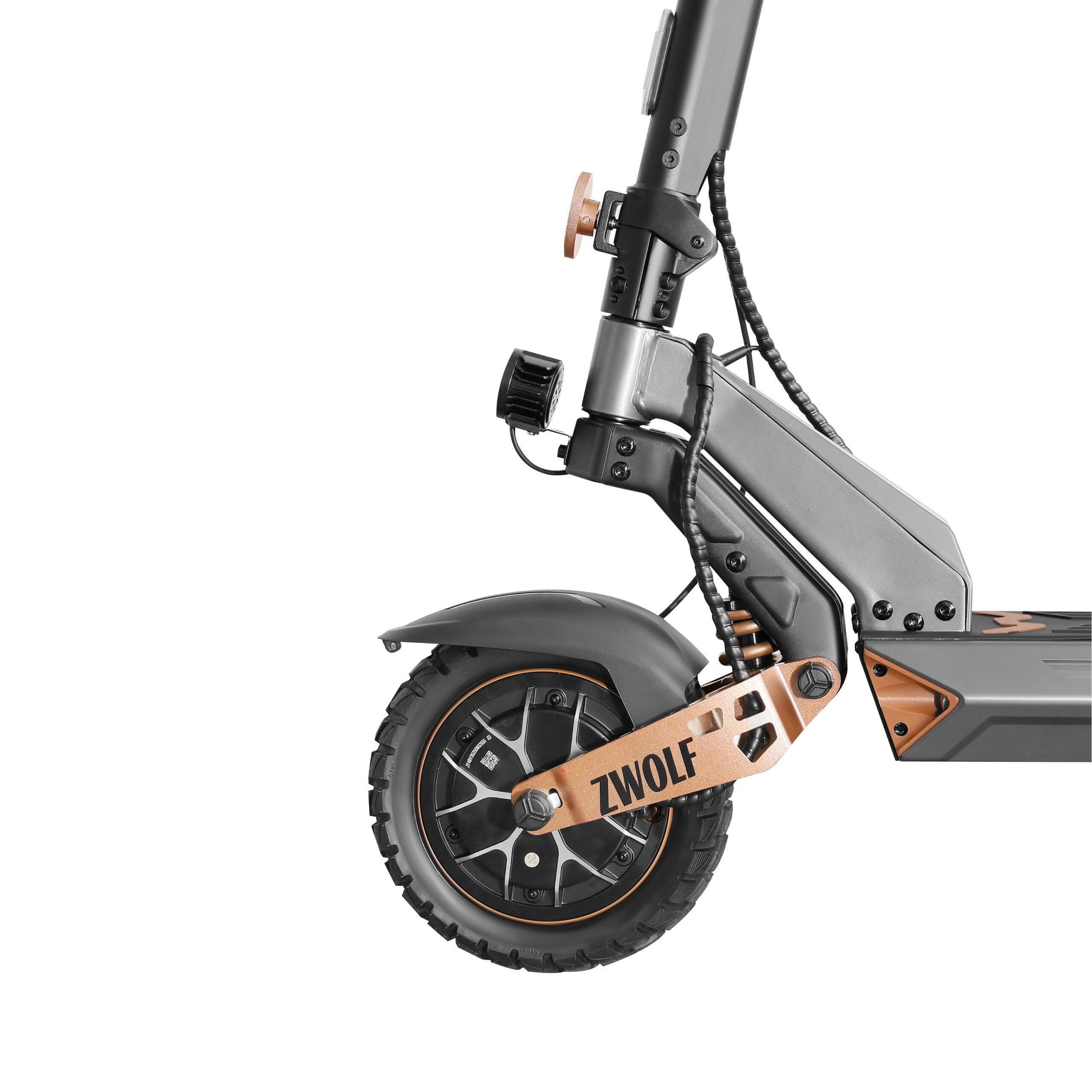 Patinete eléctrico ZWheel ZWolf Duo 2000W 20Ah 70km certificado por la ...