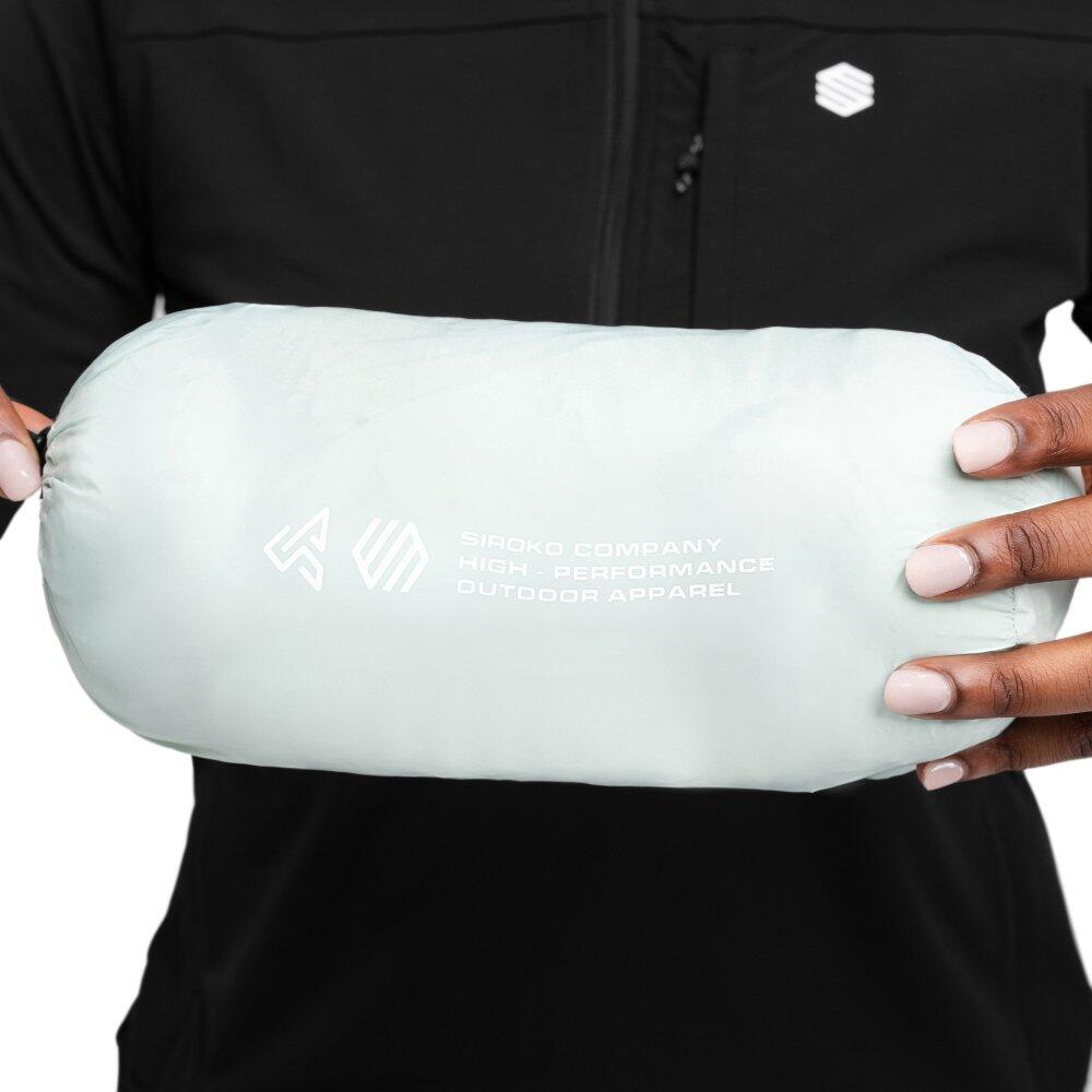 Haven Women's Ultralight Hiking Jacket White Sorona SIROKO | Decathlon