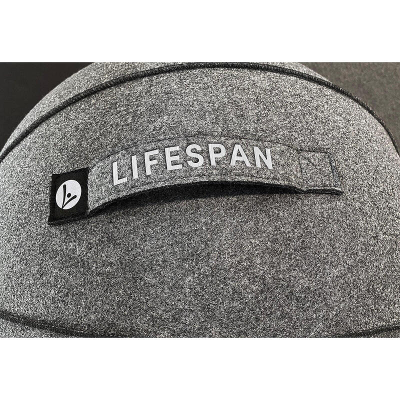LIFESPAN - Scaun de birou minge de yoga - pâslă cărbune | Decathlon