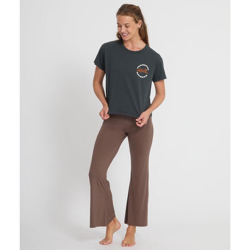 BIOPEACE - T-shirt en coton bio YOGA SEARCHER | Decathlon