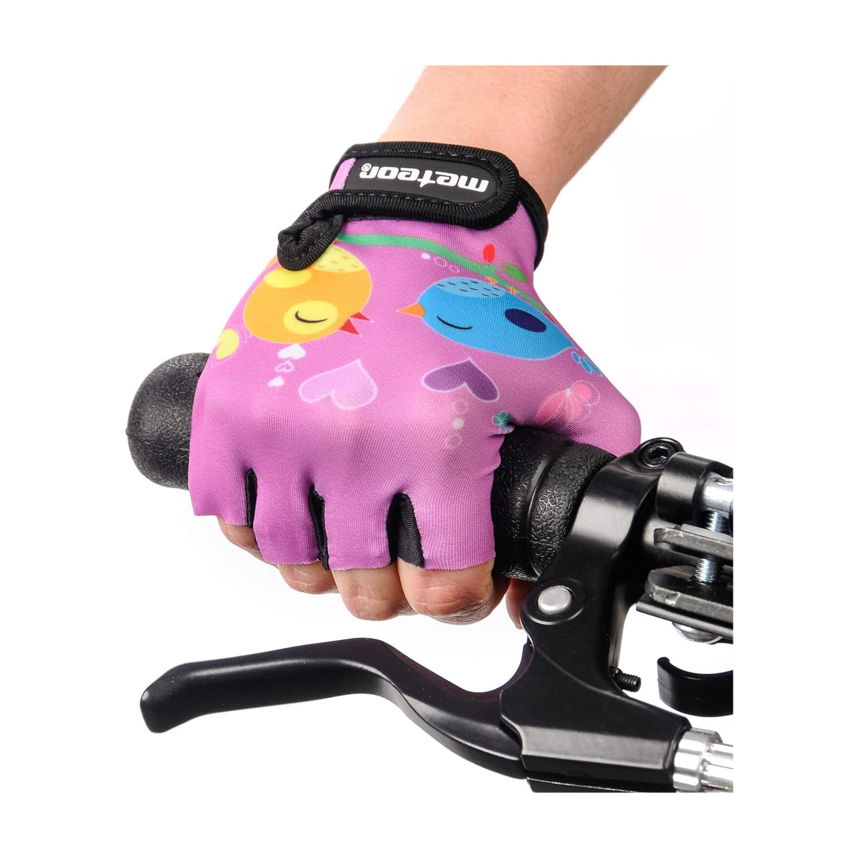 Meteor Kids Cycling Gloves for Boys and Girls – Anti-Slip and Padded | Decathlon