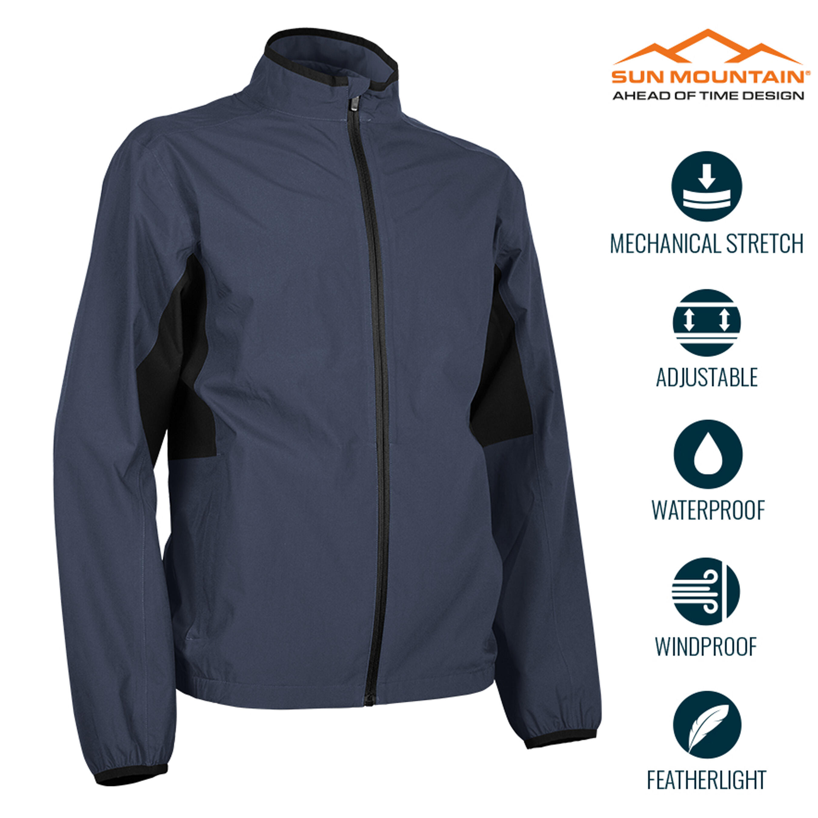 Monsoon Jacket Navy/Black - XL | Decathlon
