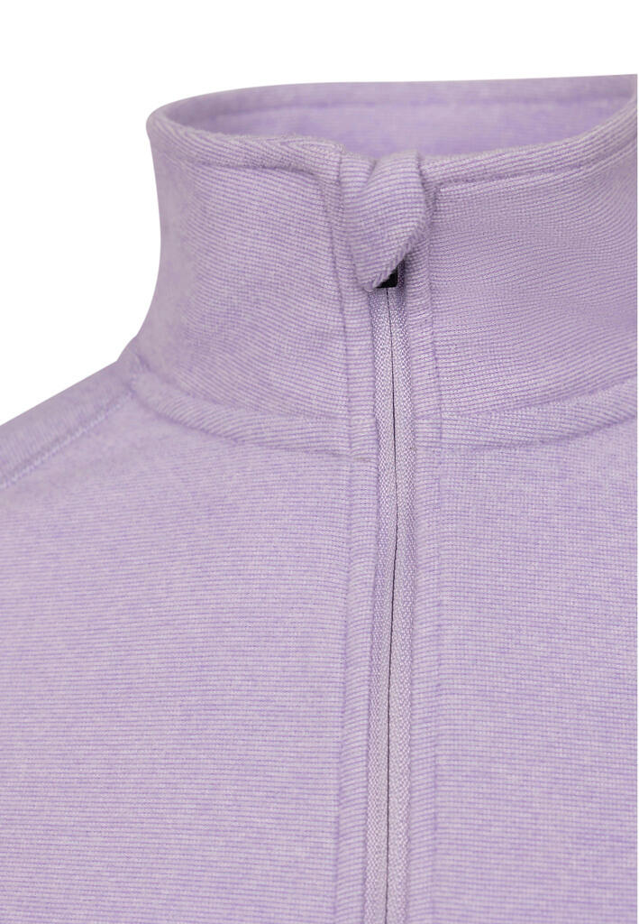 Womens 1/2 Neck Zip Brushed Back Fleece Top - Meadows | Decathlon