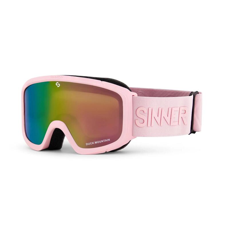 SINNER - Ochelari schi și snowboard SINNER Duck Mountain, Alb, Copii ...