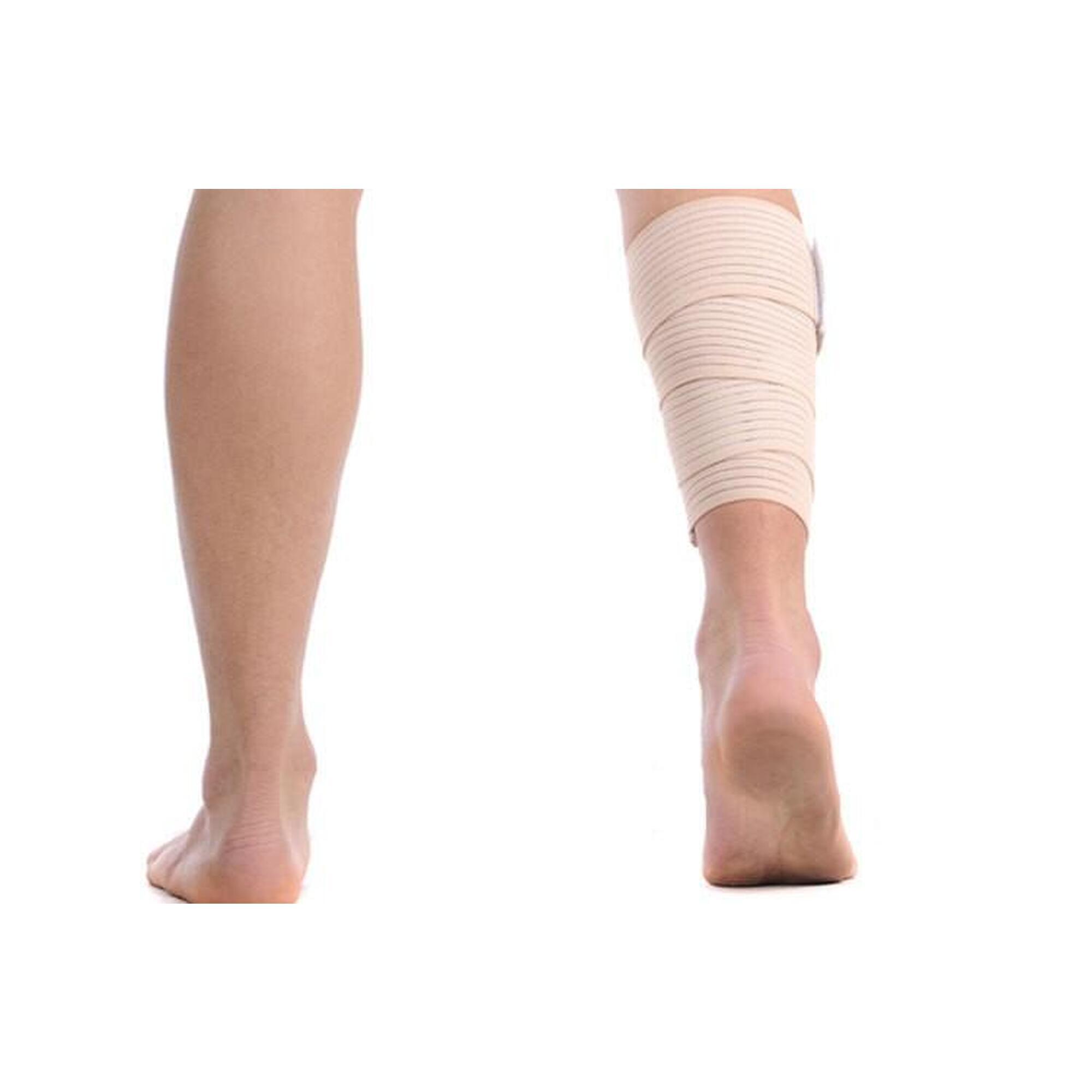Bande Bandage Protège Mollet élastique à Scratch - Protection et ...