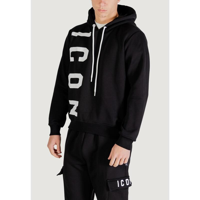 sweat-shirt LOGO VERTICALE HOMME noir ICON | Decathlon