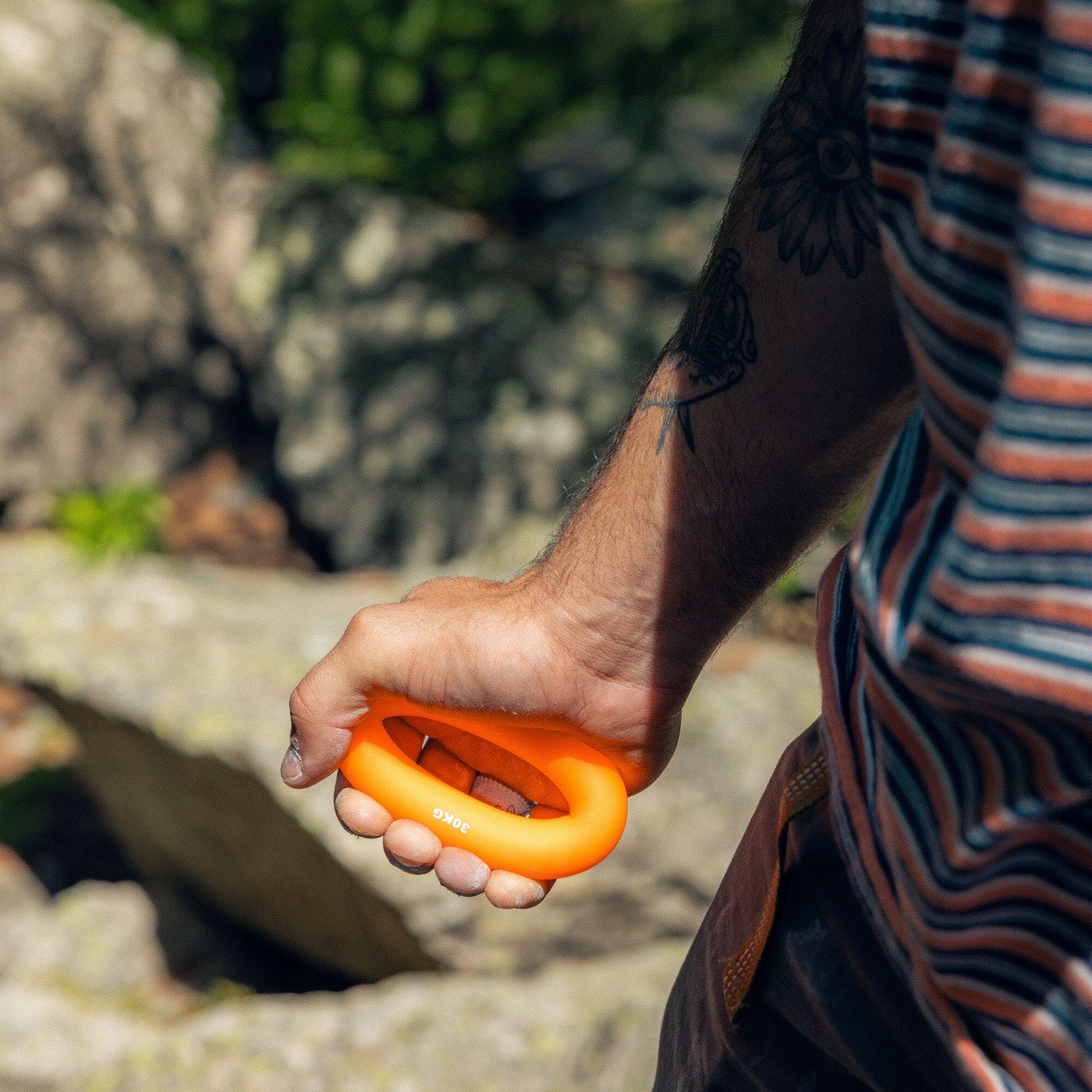 Climbing Ring – anello di allenamento arrampicata - Orange YY VERTICAL | Decathlon