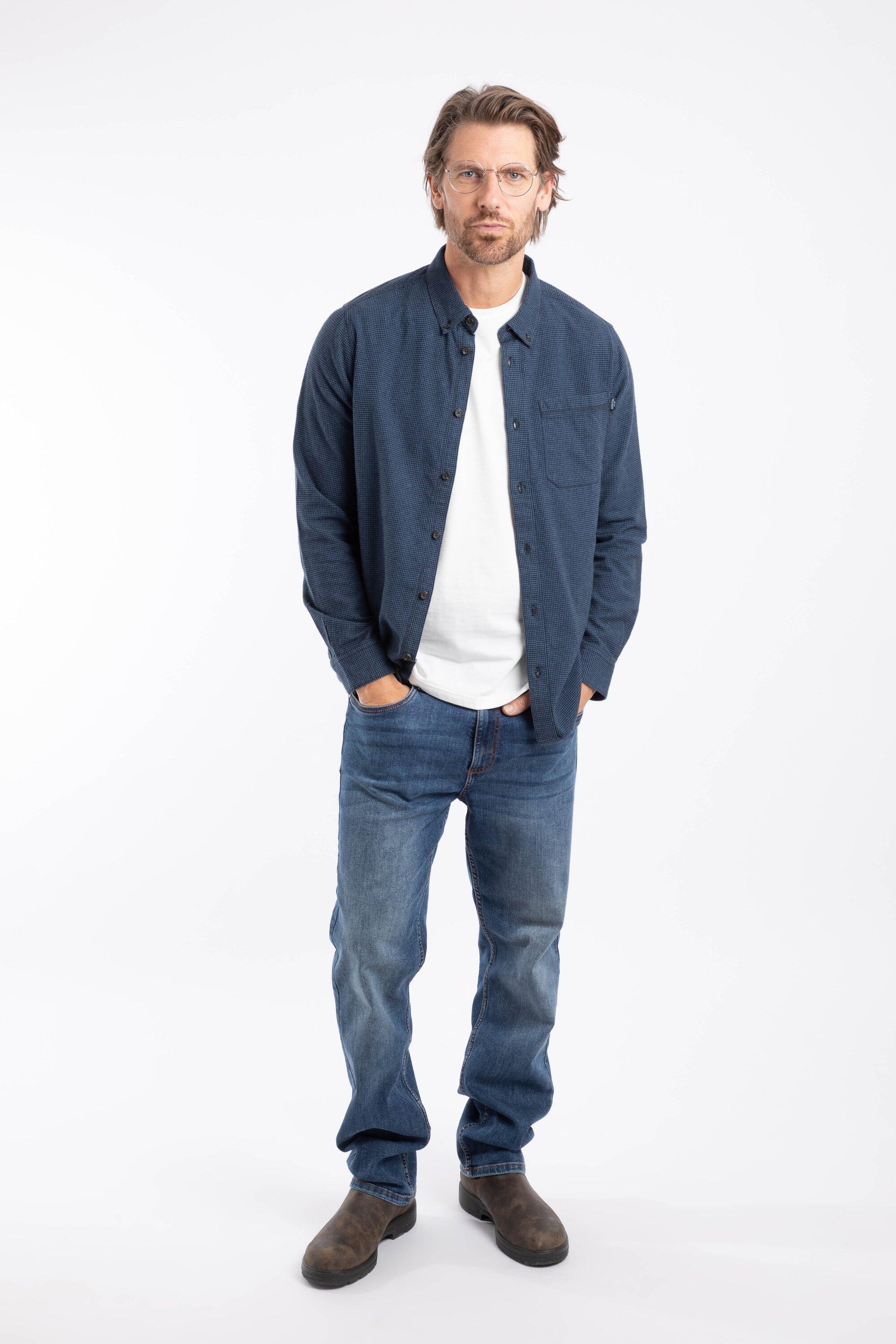 Baskerville Houndstooth Flannel Shirt | Decathlon